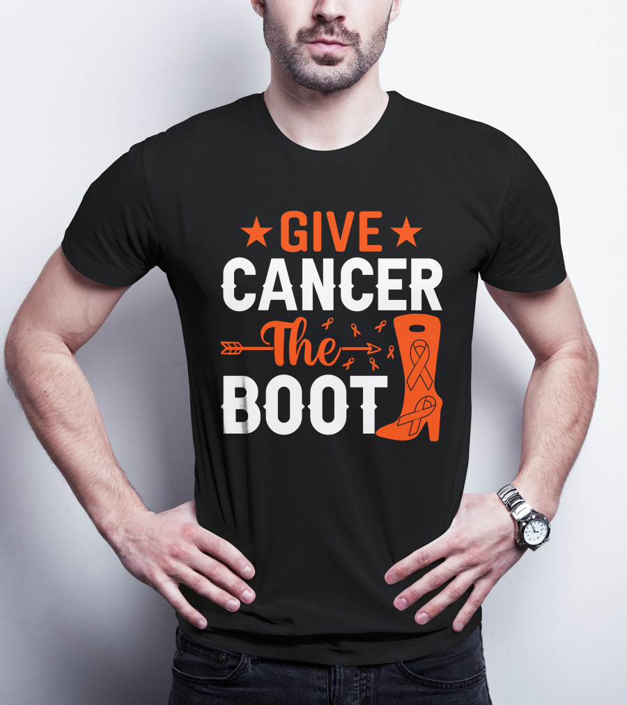 Give Cancer The Boot T-Shirt