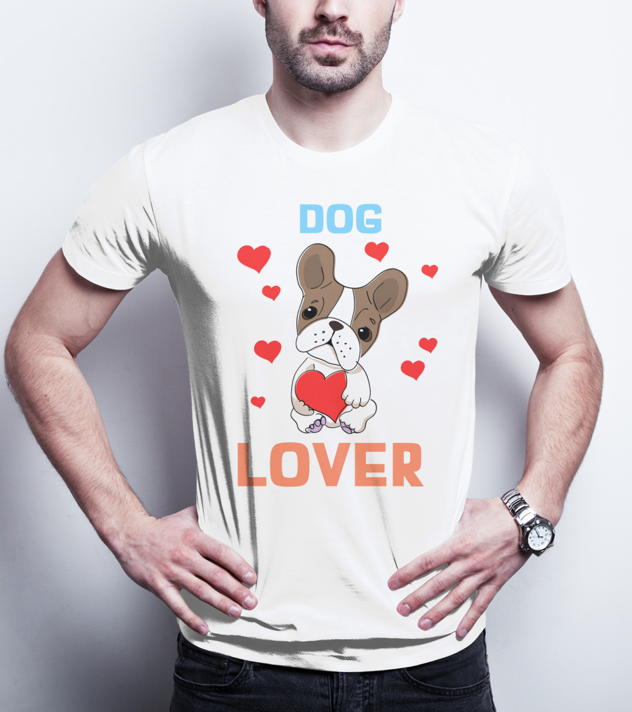 DOG LOVER Puppy Hearts T-Shirt