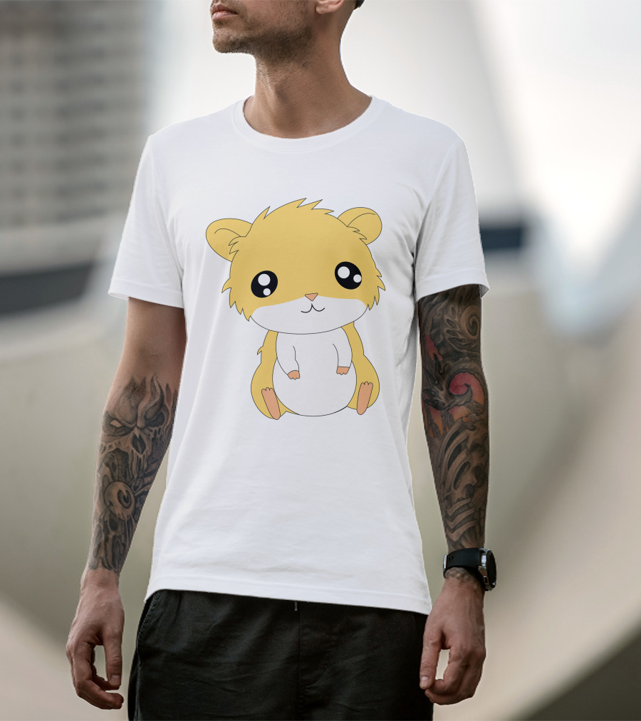 Cute Baby Hamster Cartoon T-Shirt