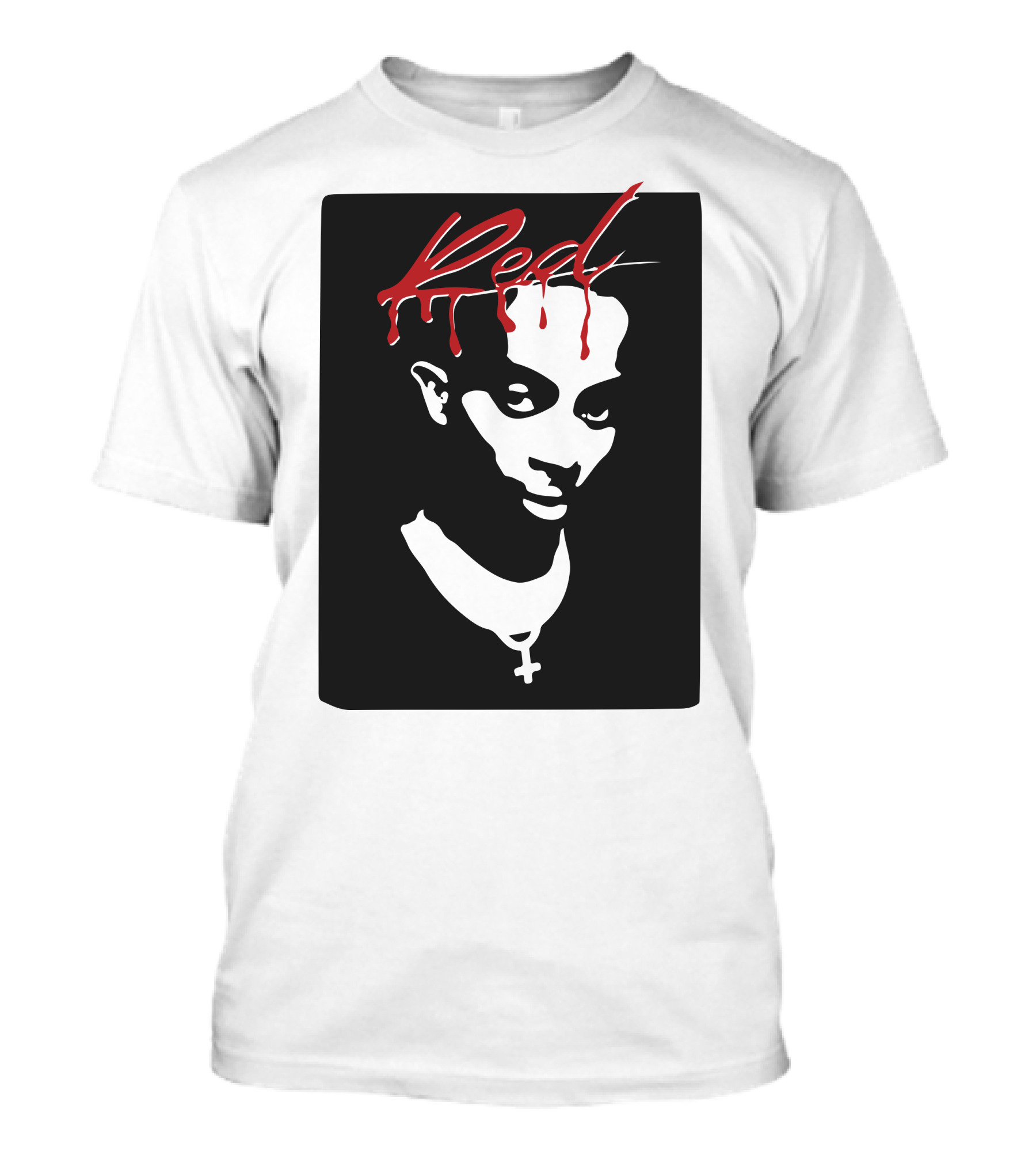 Playboi Carti Whole Lotta Red Dripping Face T-Shirt