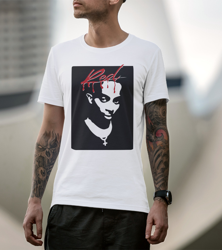 Playboi Carti Whole Lotta Red Dripping Face T-Shirt