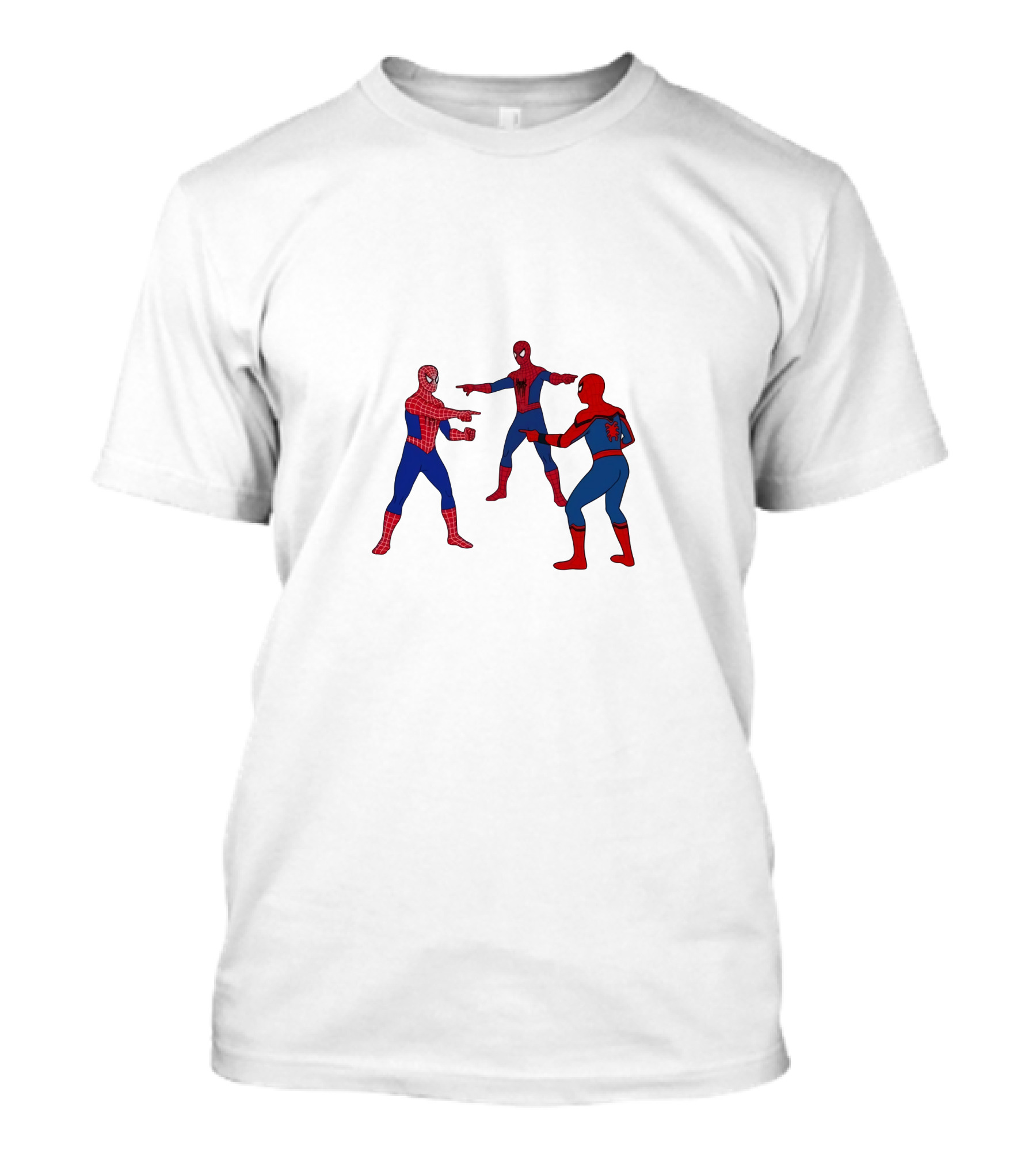 Spidermans No Way Home Pointing Meme Trio T-Shirt
