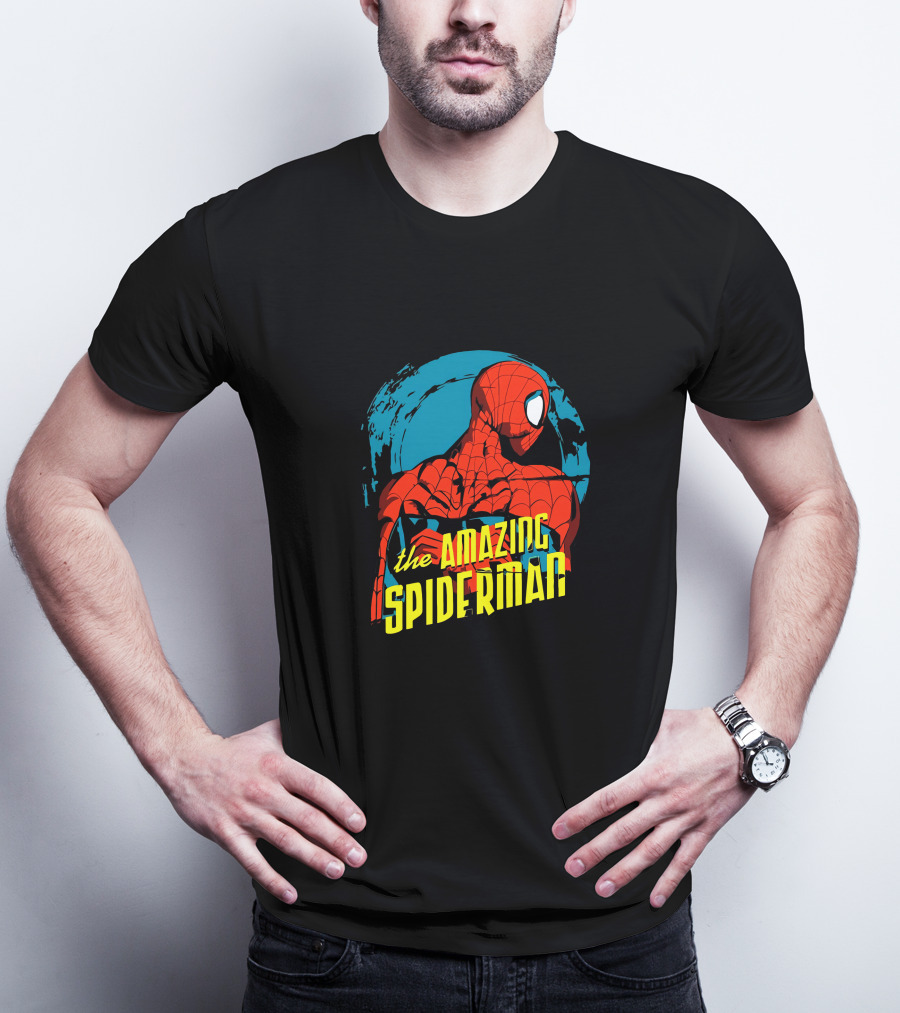 The Amazing Spiderman Heroic Pose T-Shirt