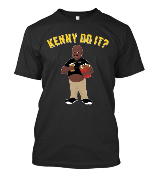 Kenny Do It Funny Guy With Beer And Chicken T-Shirt