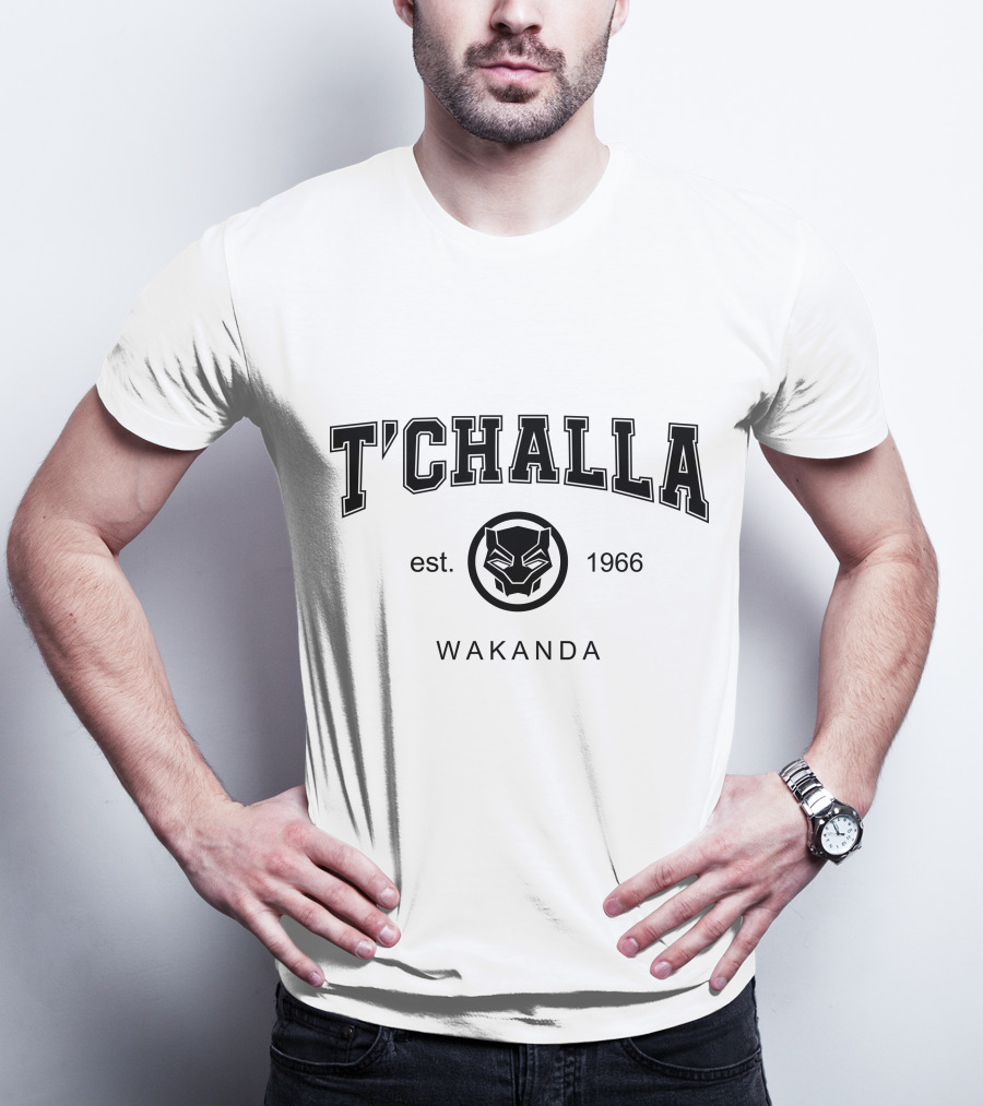 T'Challa Est 1966 Wakanda Black Panther T-Shirt