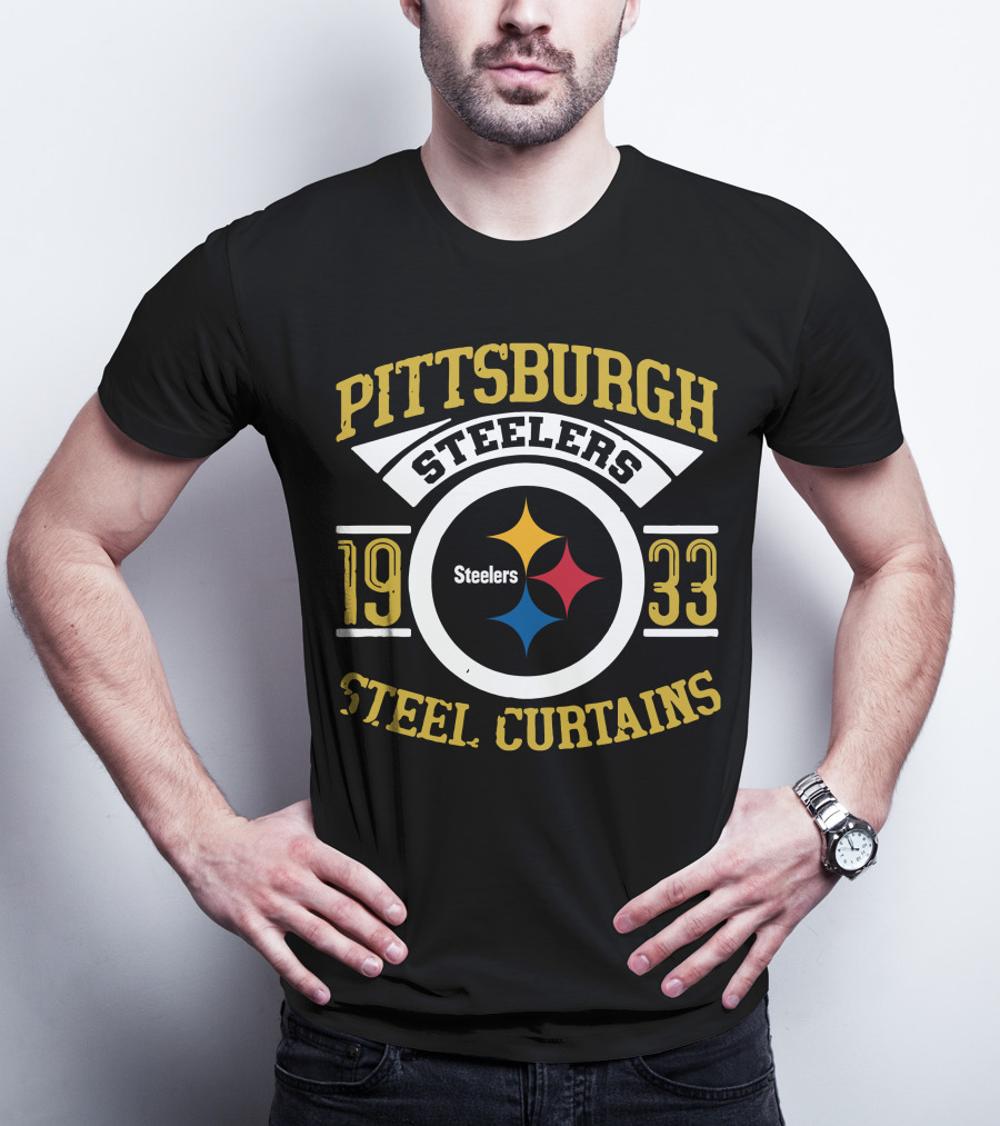 Pittsburgh Steelers Steel Curtains 1933 T-Shirt