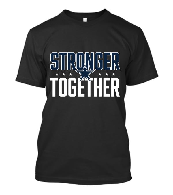 Dallas Cowboys Stronger Together Star Unity T-Shirt
