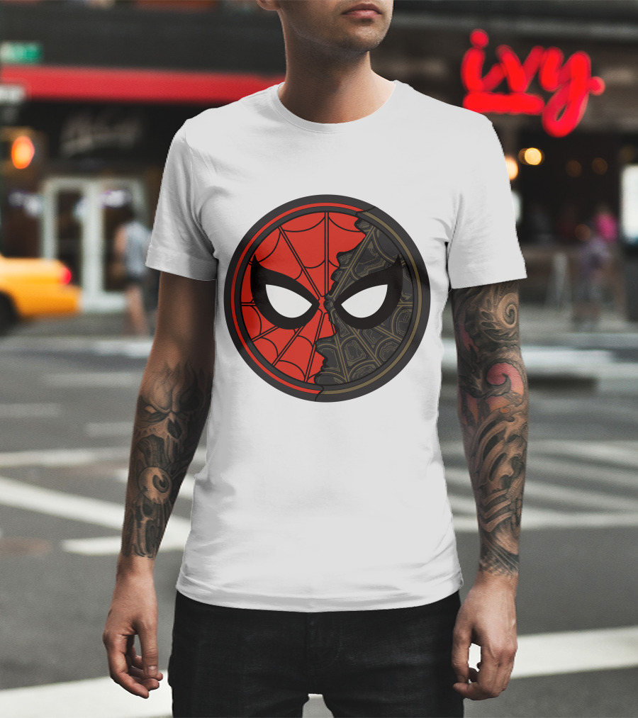 Spider-Man No Way Home Dual Mask T-Shirt