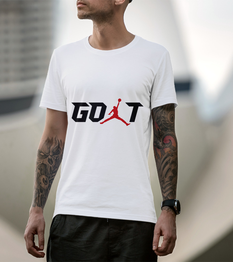 GOAT Michael Jordan Jumpman T-Shirt