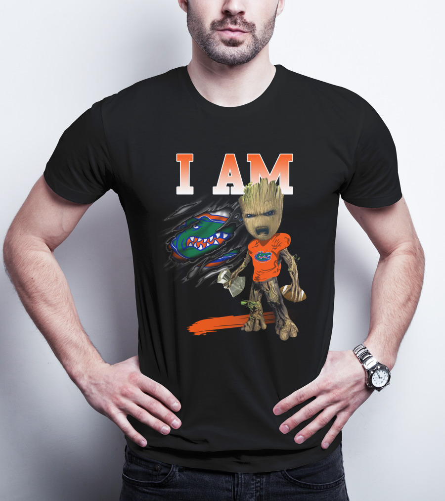 I Am Groot Florida Gators Football T-Shirt
