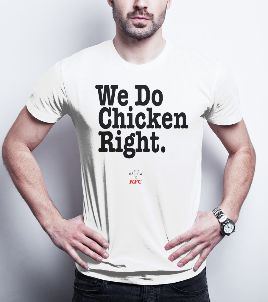 We Do Chicken Right Jack Harlow X KFC T-Shirt