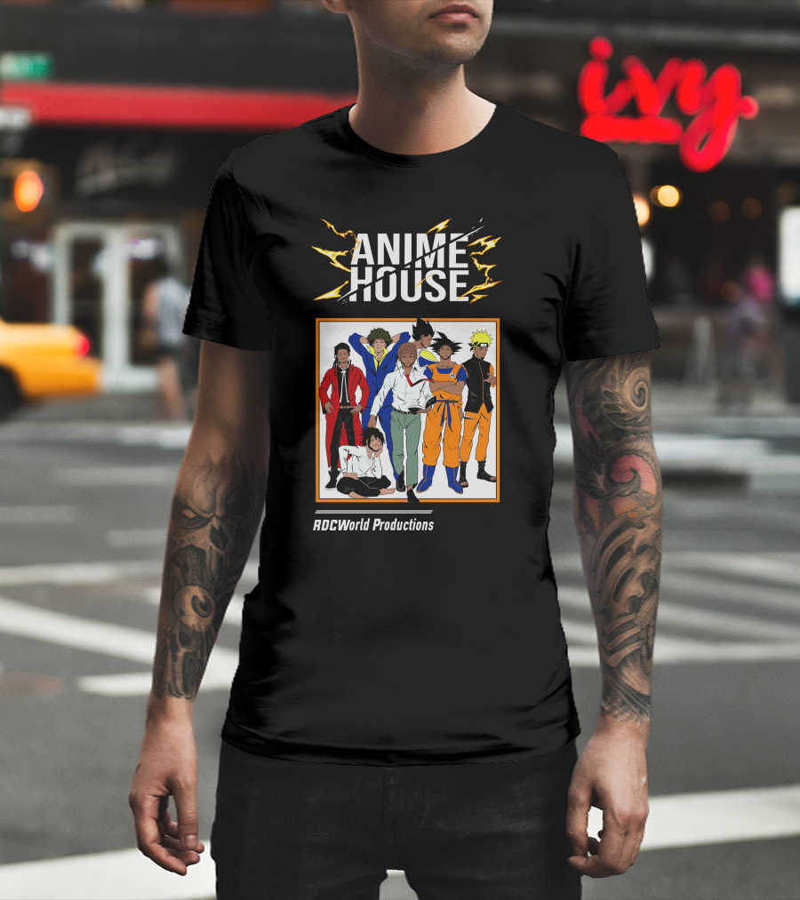 Anime House RDCWorld Productions Manga Characters T-Shirt