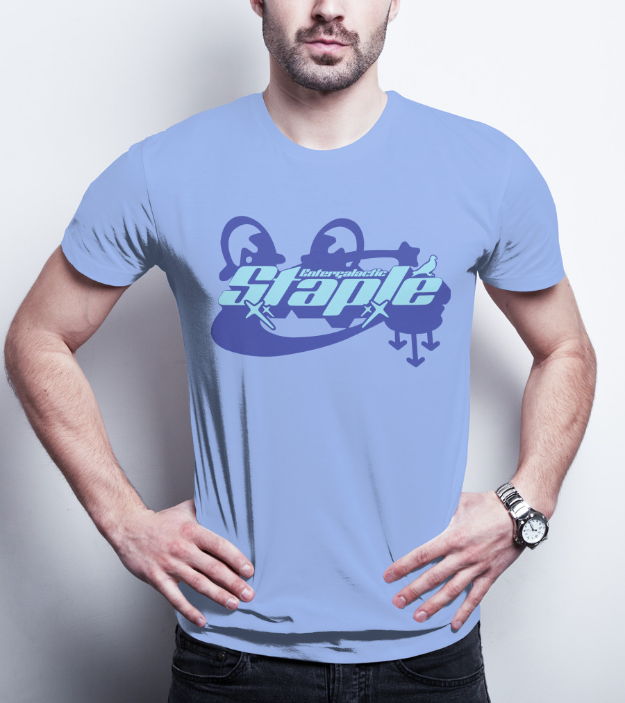 Entergalactic Staple Pigeon Skateboard Collaboration T-Shirt