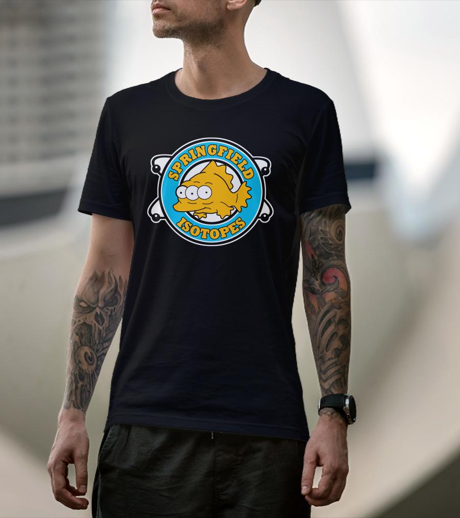 Springfield Isotopes Atomic Three Eyes Fish T-Shirt