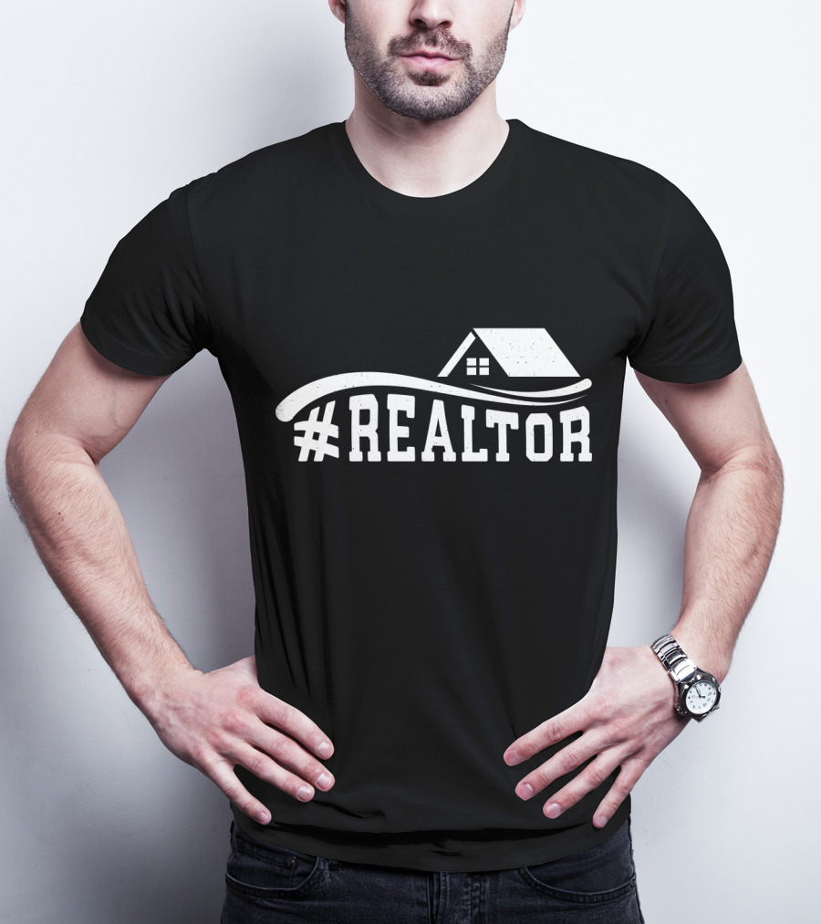 Realtor Housing Real Estate Agent Emblem T-Shirt