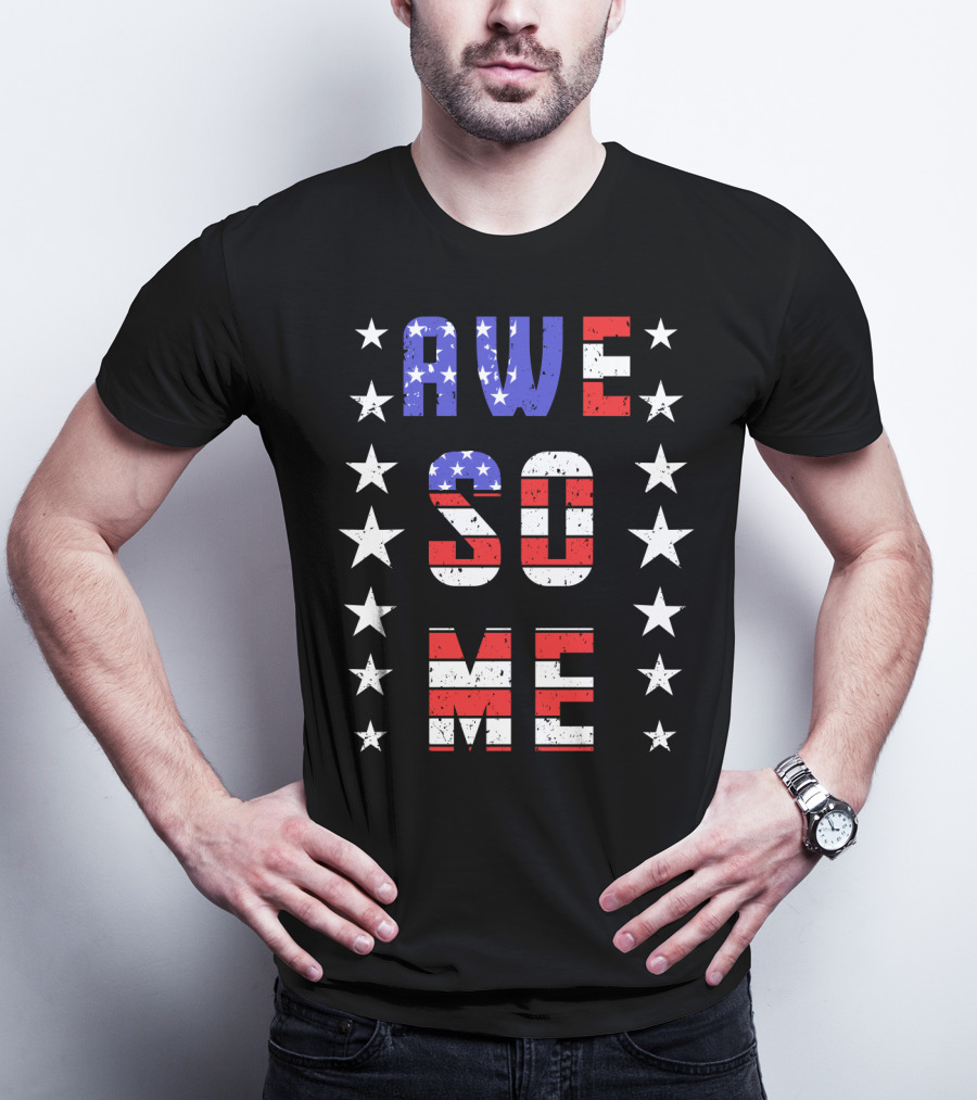 Awesome Stars And Stripes American Flag T-Shirt