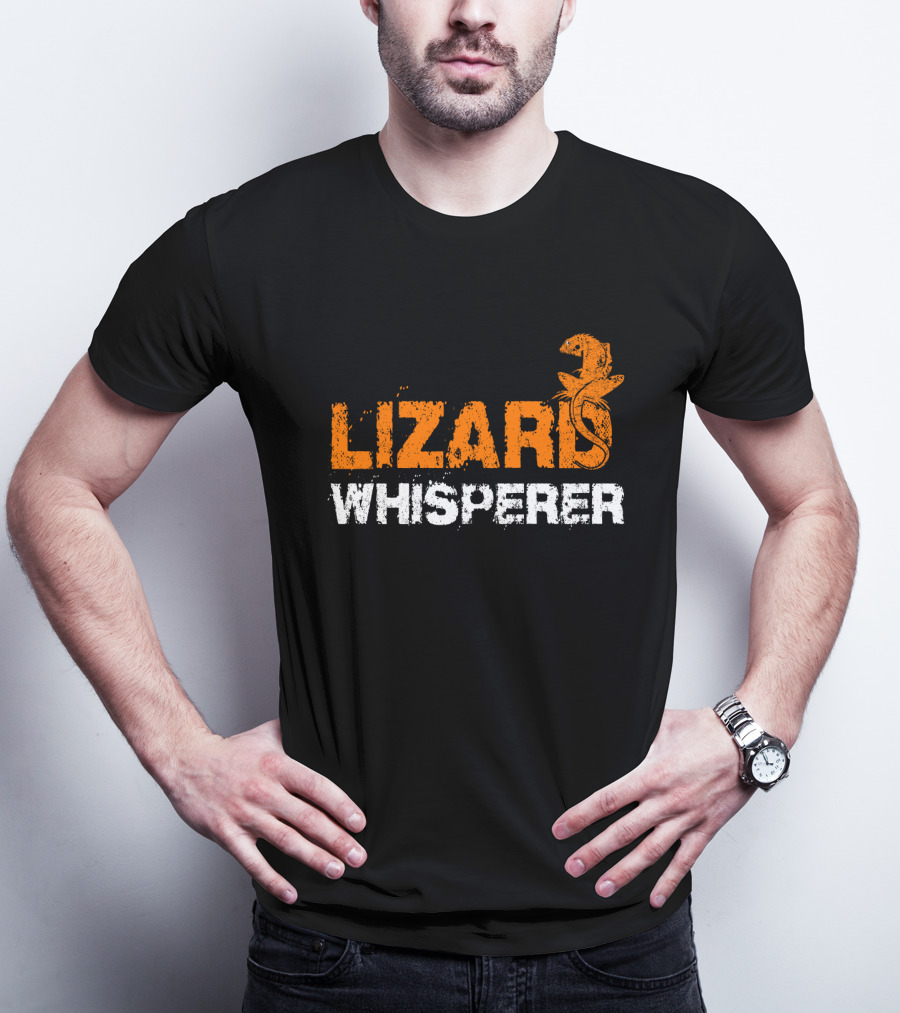 Lizard Whisperer Reptile Enthusiast T-Shirt
