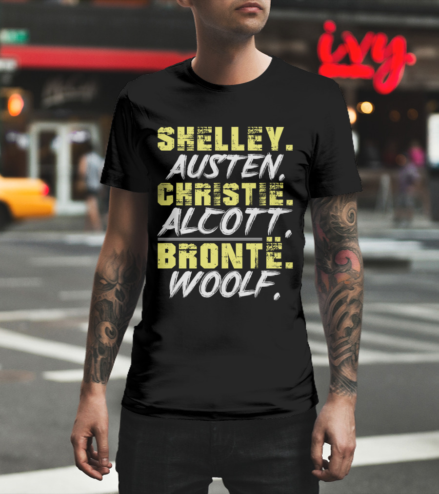 Shelley Austen Christie Alcott Bronte Woolf T-Shirt