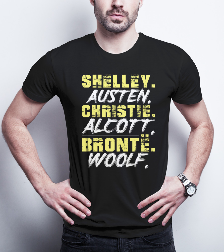 Shelley Austen Christie Alcott Bronte Woolf T-Shirt