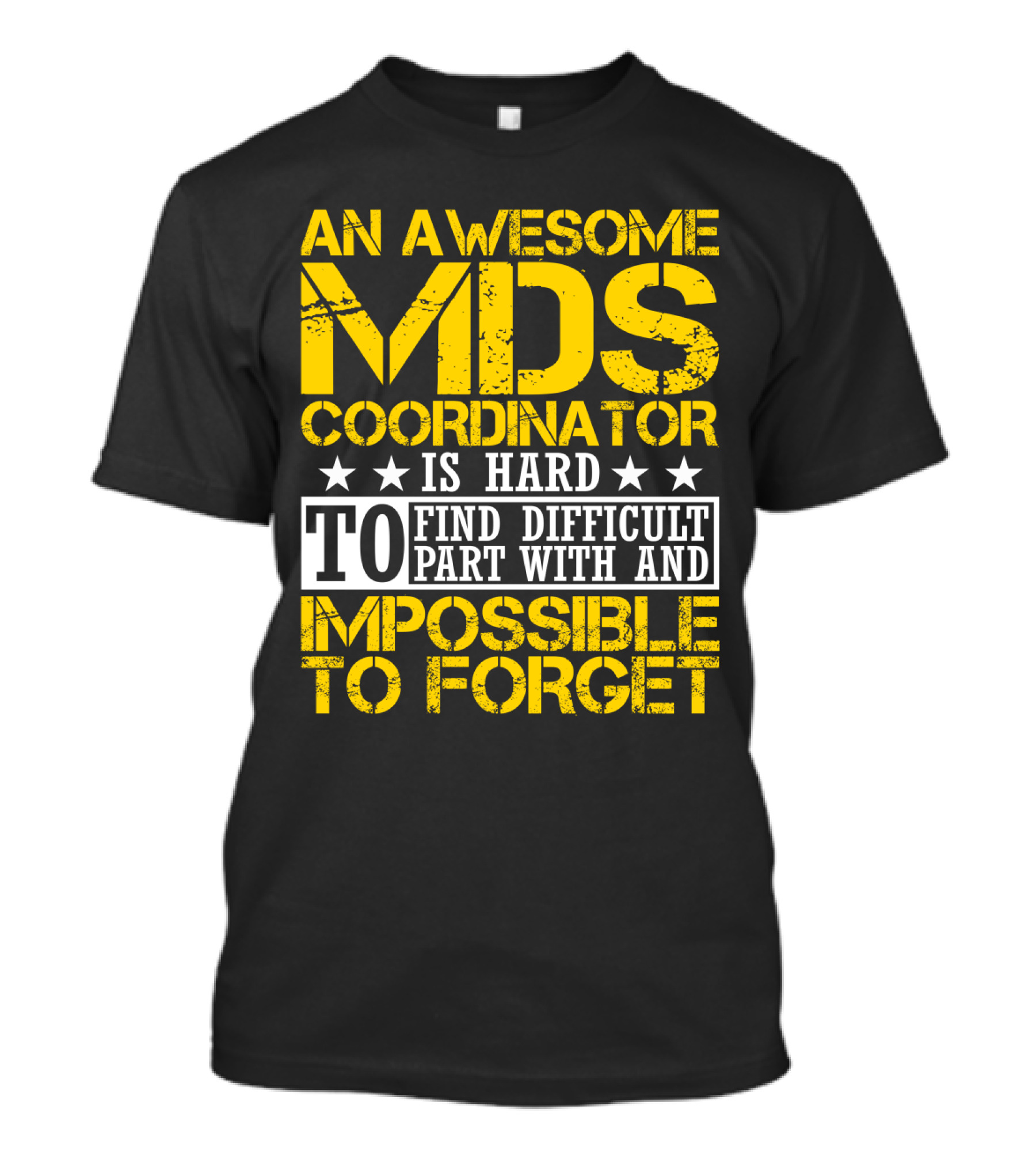 An Awesome MDS Coordinator Is Hard To Find Difficult To Part With And Impossible To Forget T-Shirt