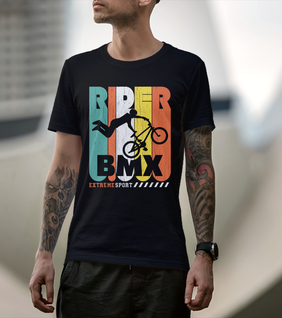 Rider BMX Extreme Sport T-Shirt