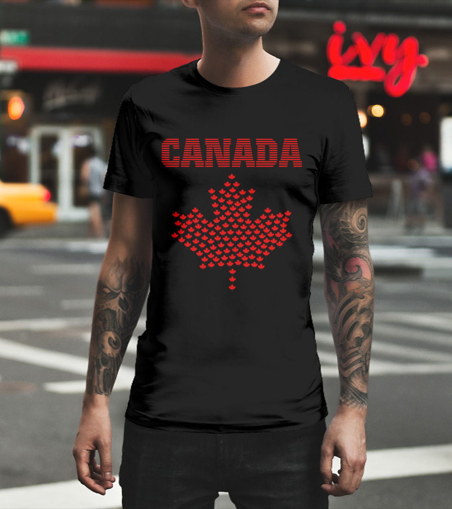 CANADA Red Maple Leaf T-Shirt