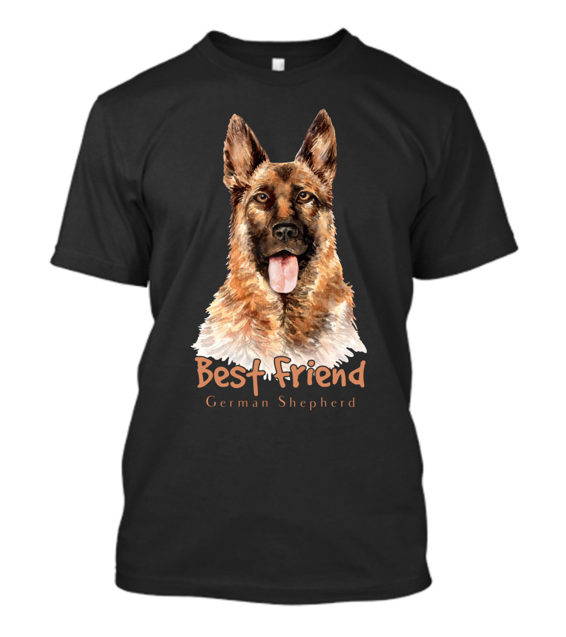 Best Friend German Shepherd T-Shirt