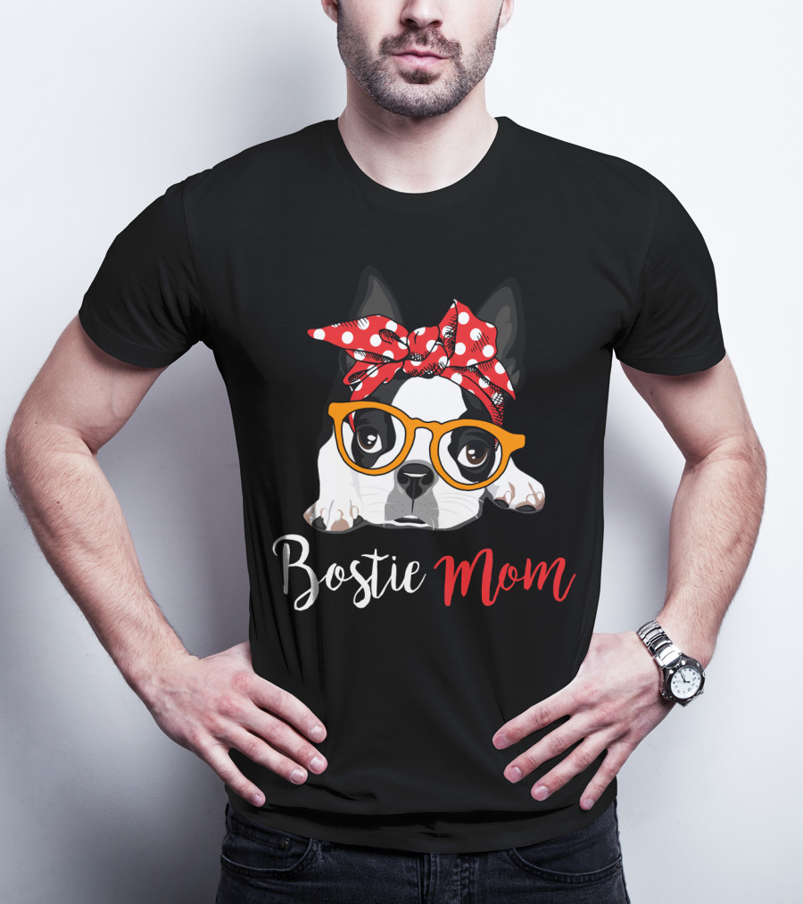 Bostie Mom T-Shirt