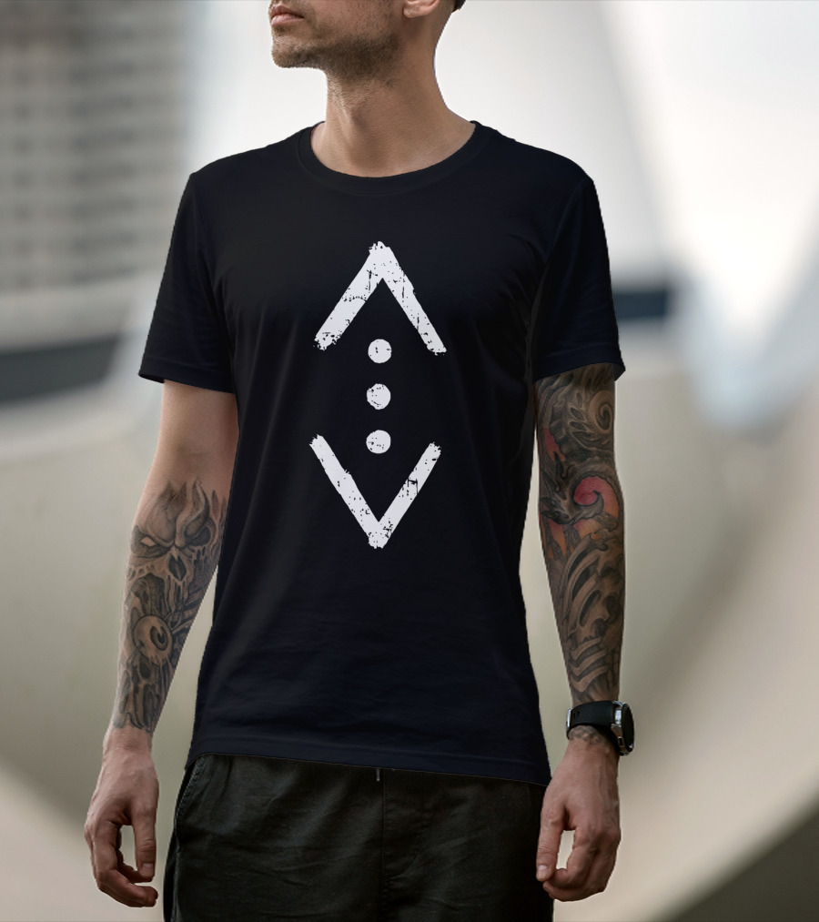 Cukur Sembol Icon Tattoo Cukur T-Shirt