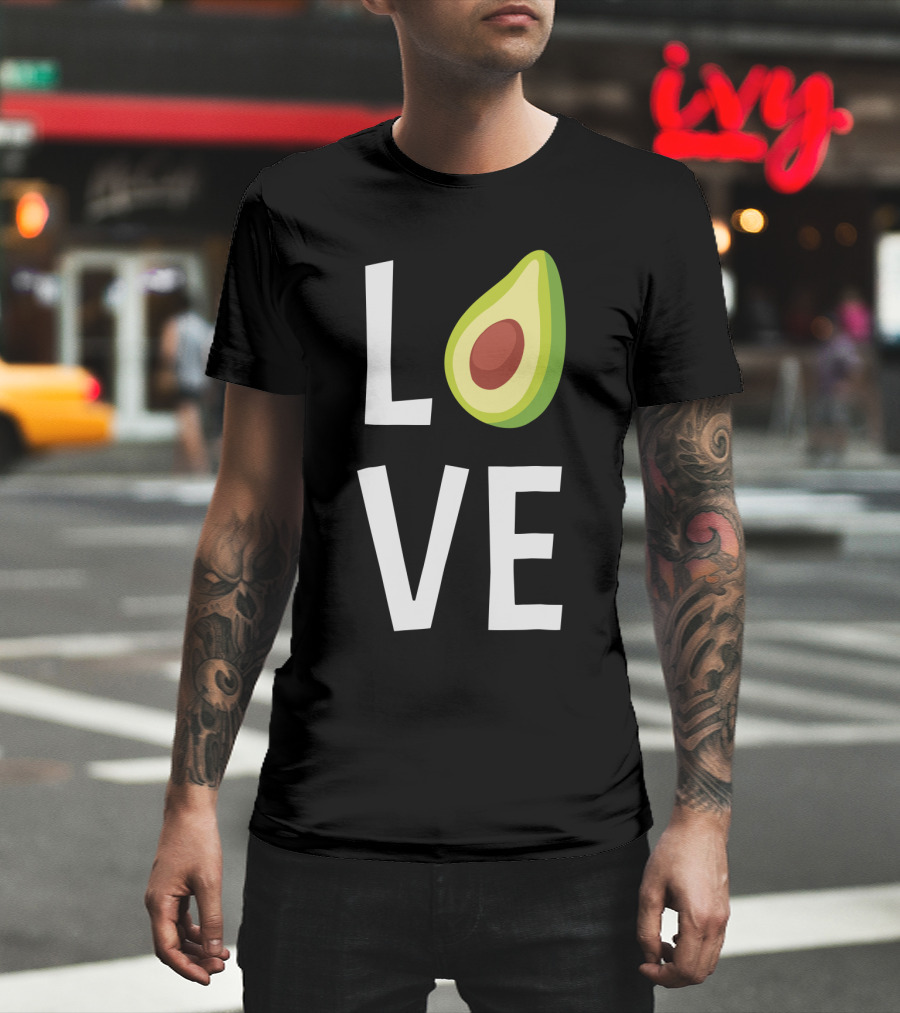 Love Avocado Cute Funny Aguacate T-Shirt