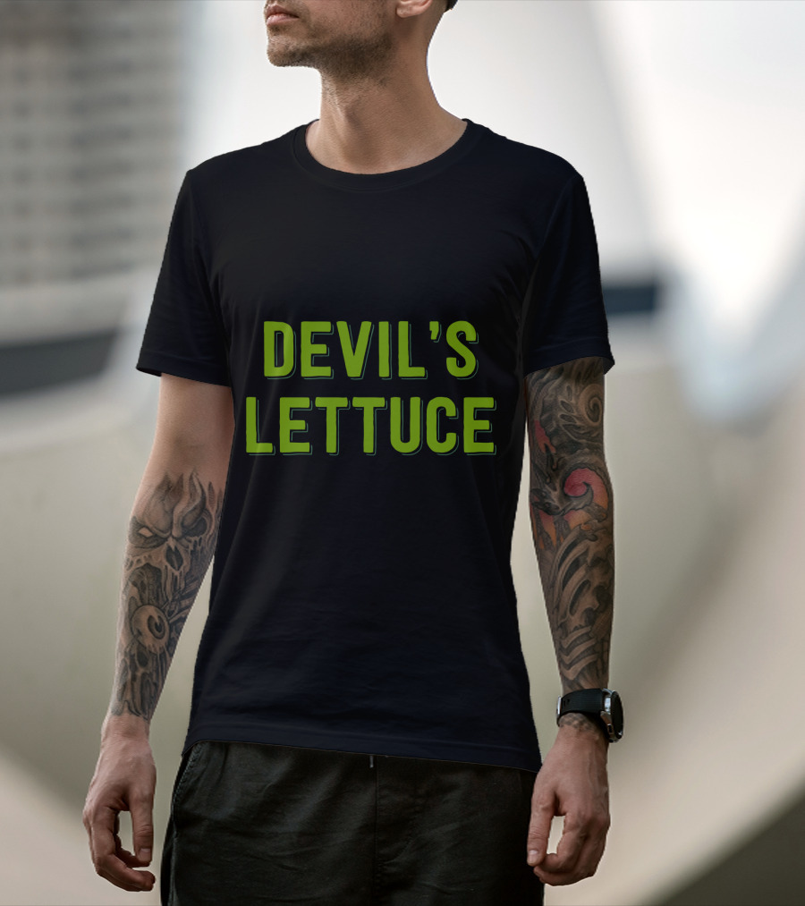 Devil's Lettuce Marijuana T-Shirt