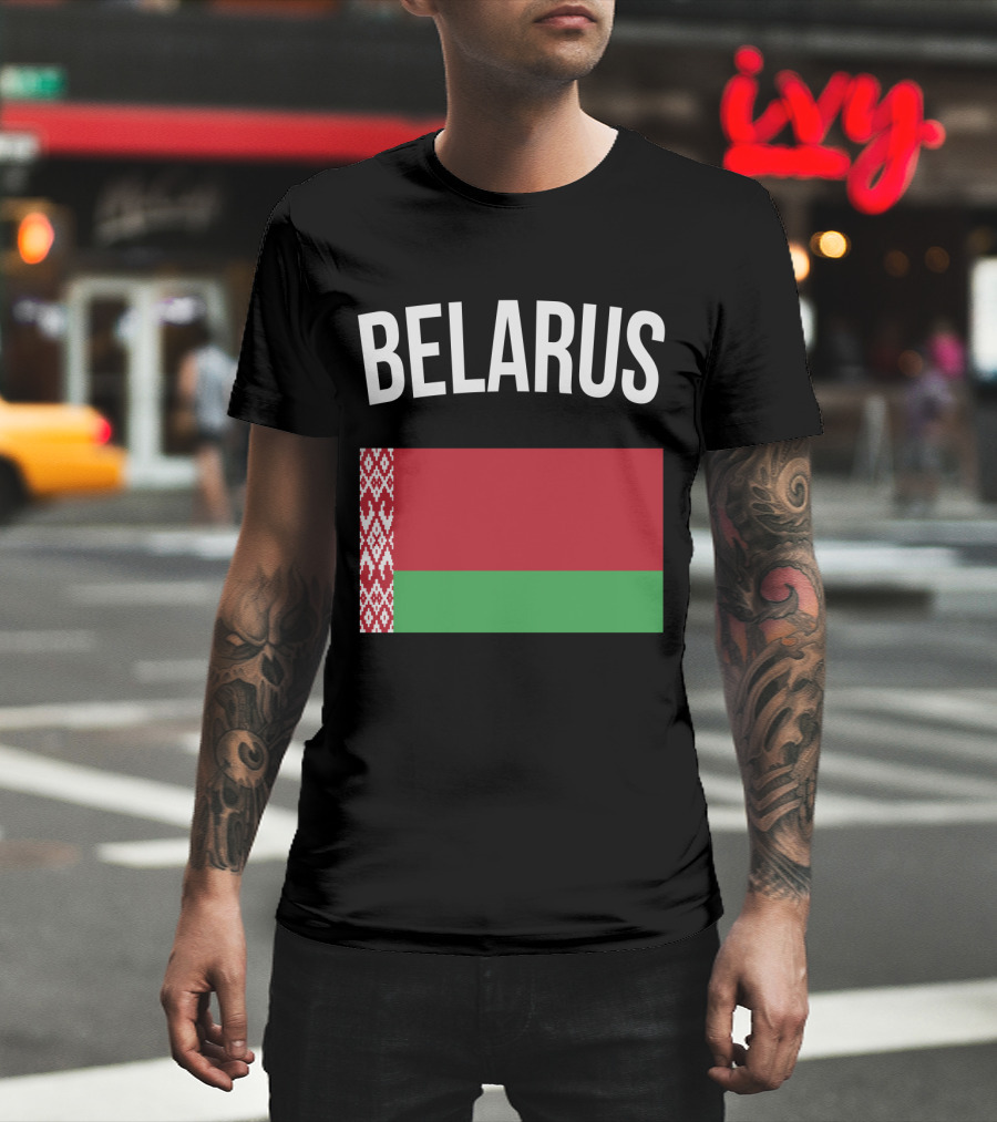 Belarus Flag Travel Vacation Belarusian T-Shirt