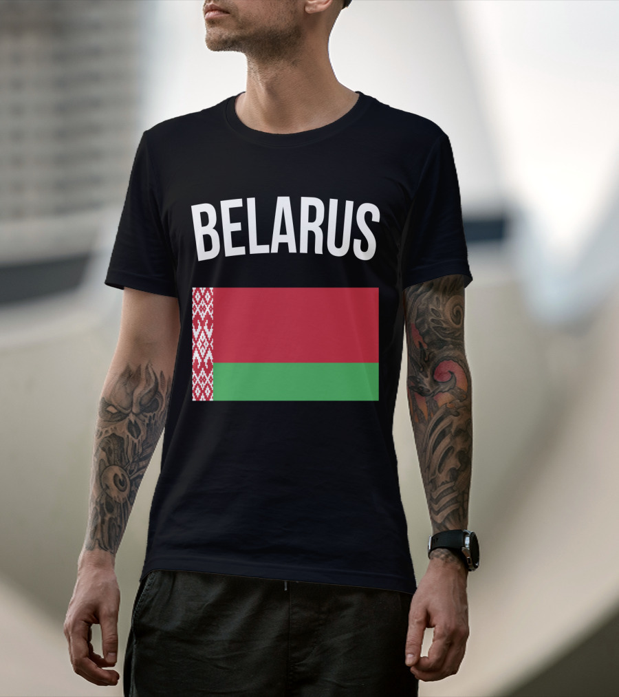 Belarus Flag Travel Vacation Belarusian T-Shirt