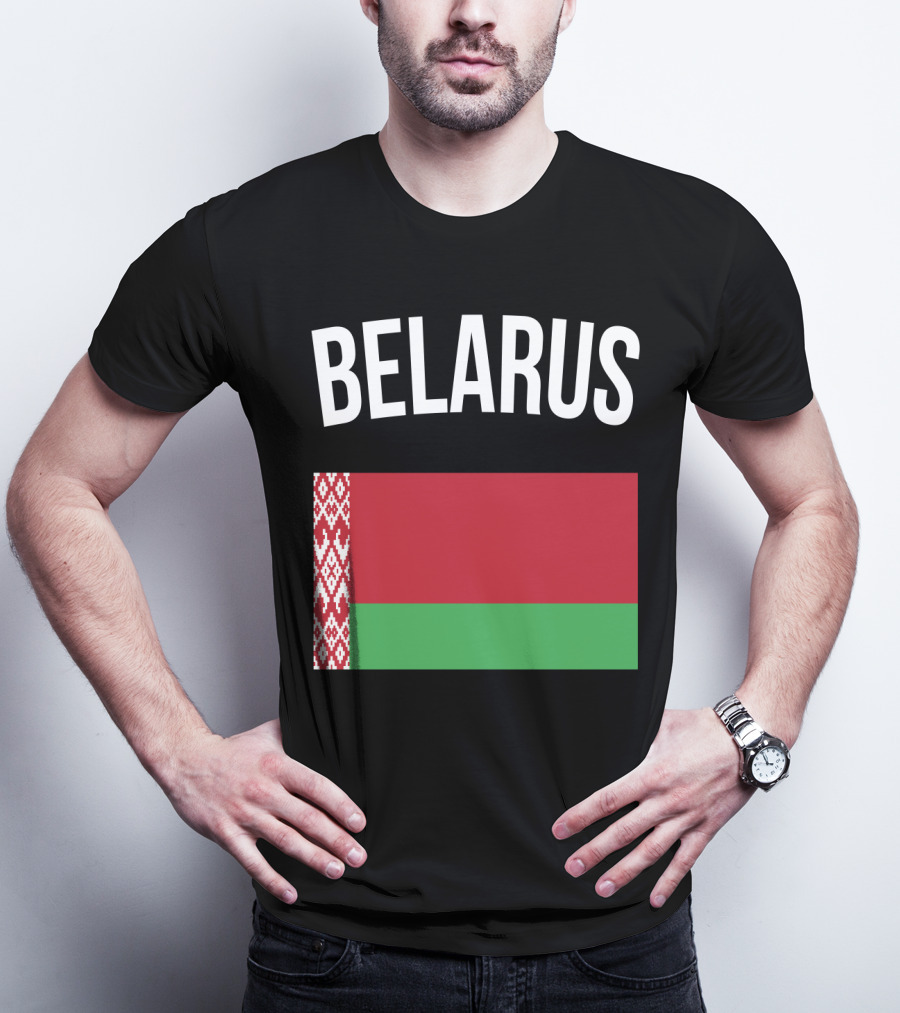 Belarus Flag Travel Vacation Belarusian T-Shirt