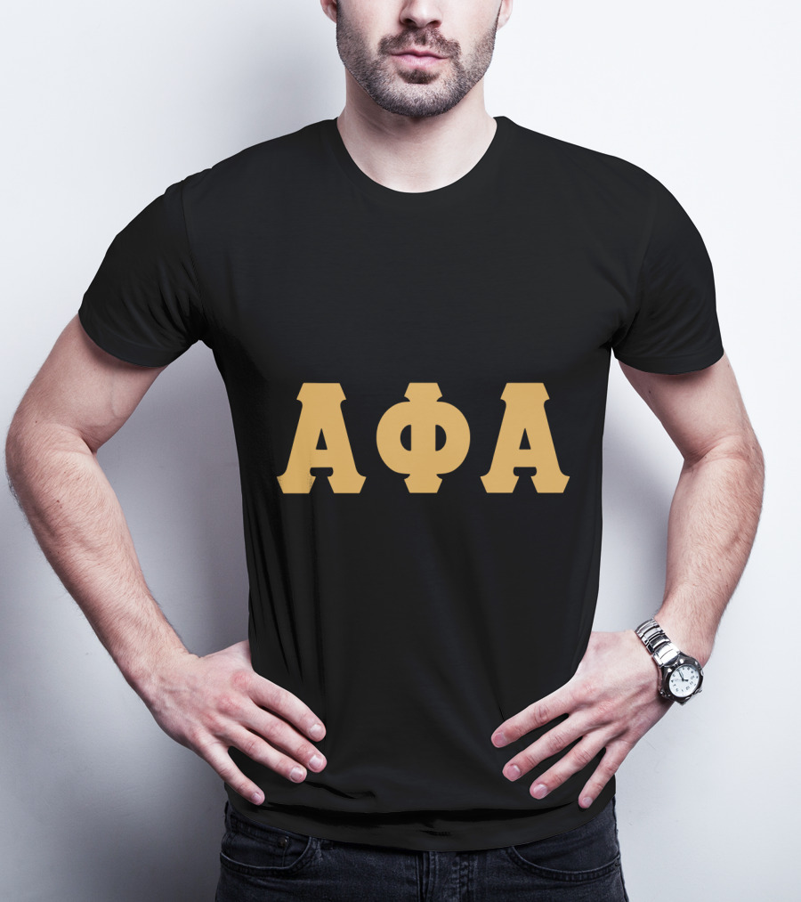 Alpha Phi Alpha Greek Letters Fraternity Clothing T-Shirt
