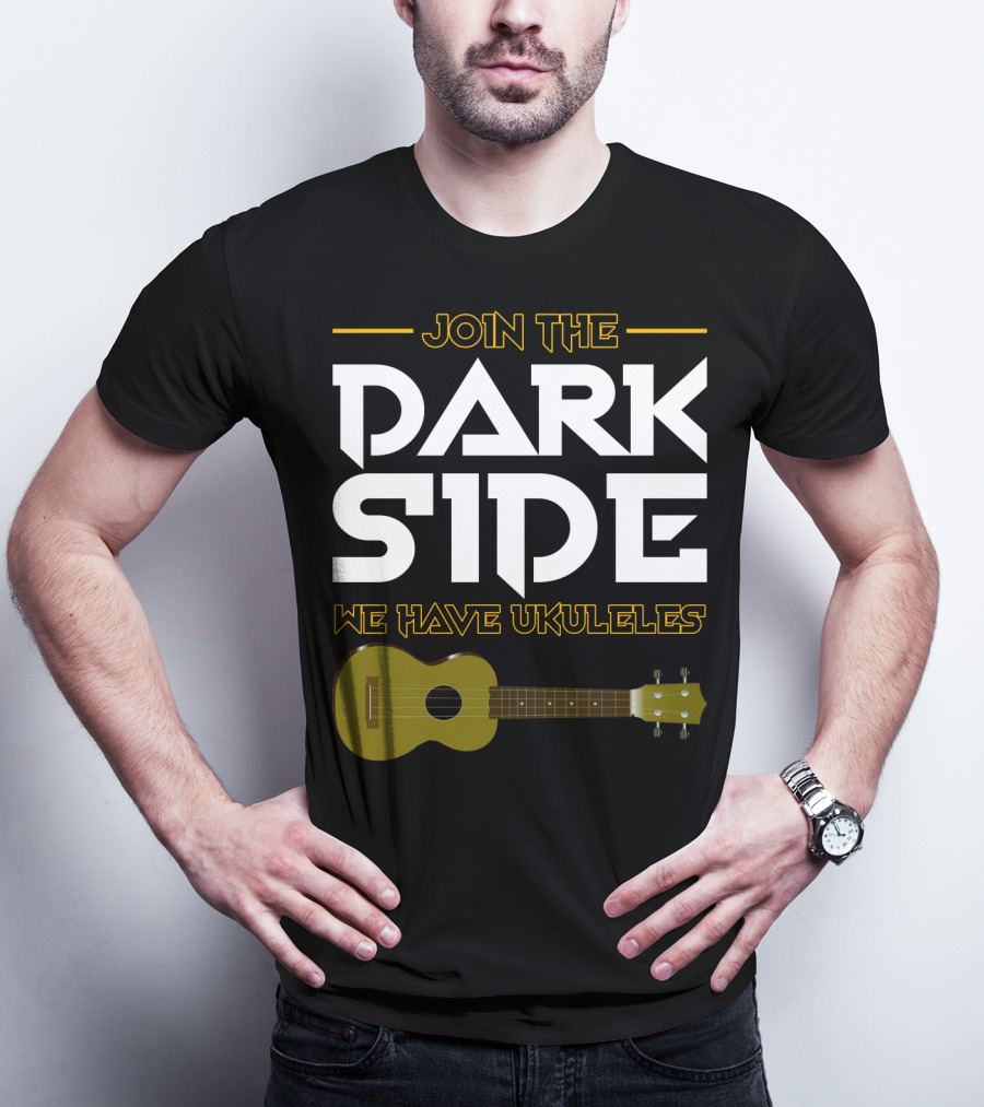 Join The Dark Side We Have Ukuleles T-Shirt