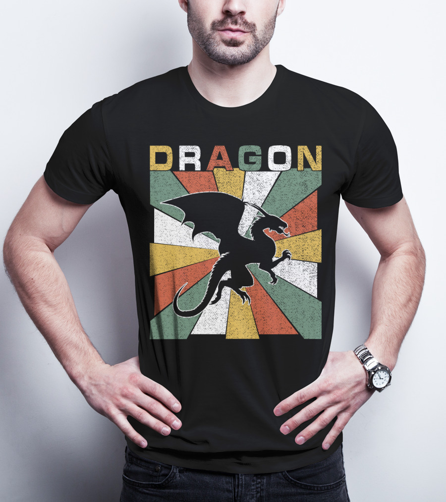 Dragon Vintage 70s Rainbow Burst T-Shirt