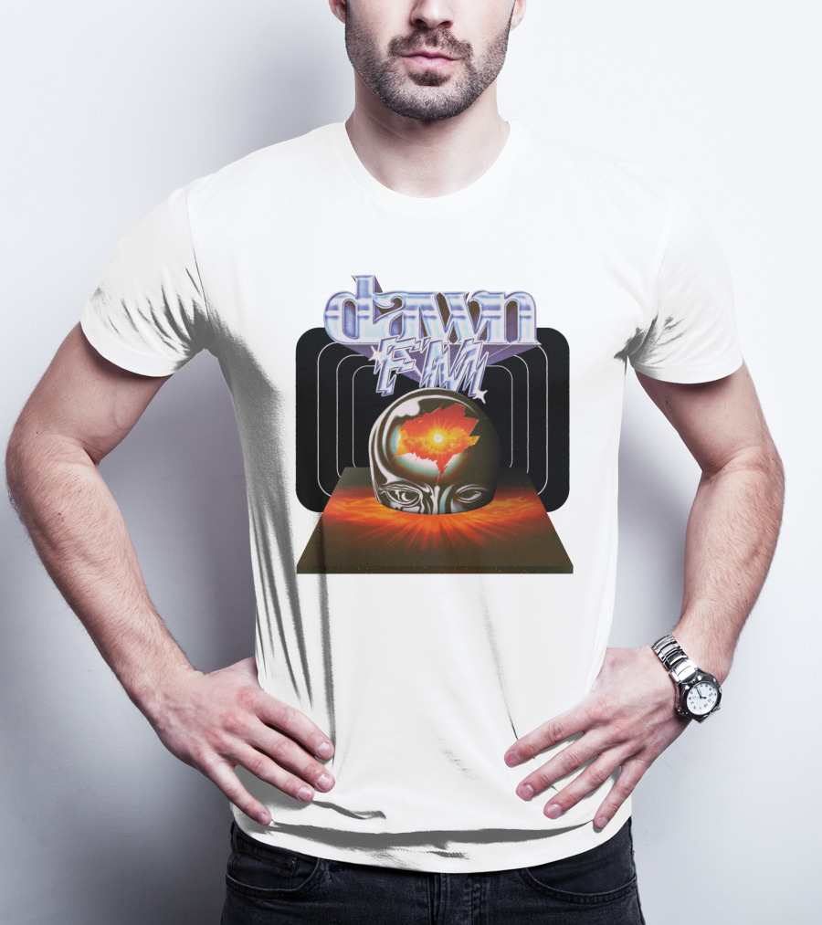 The Weeknd Dawn FM Album Merch Brain T-Shirt