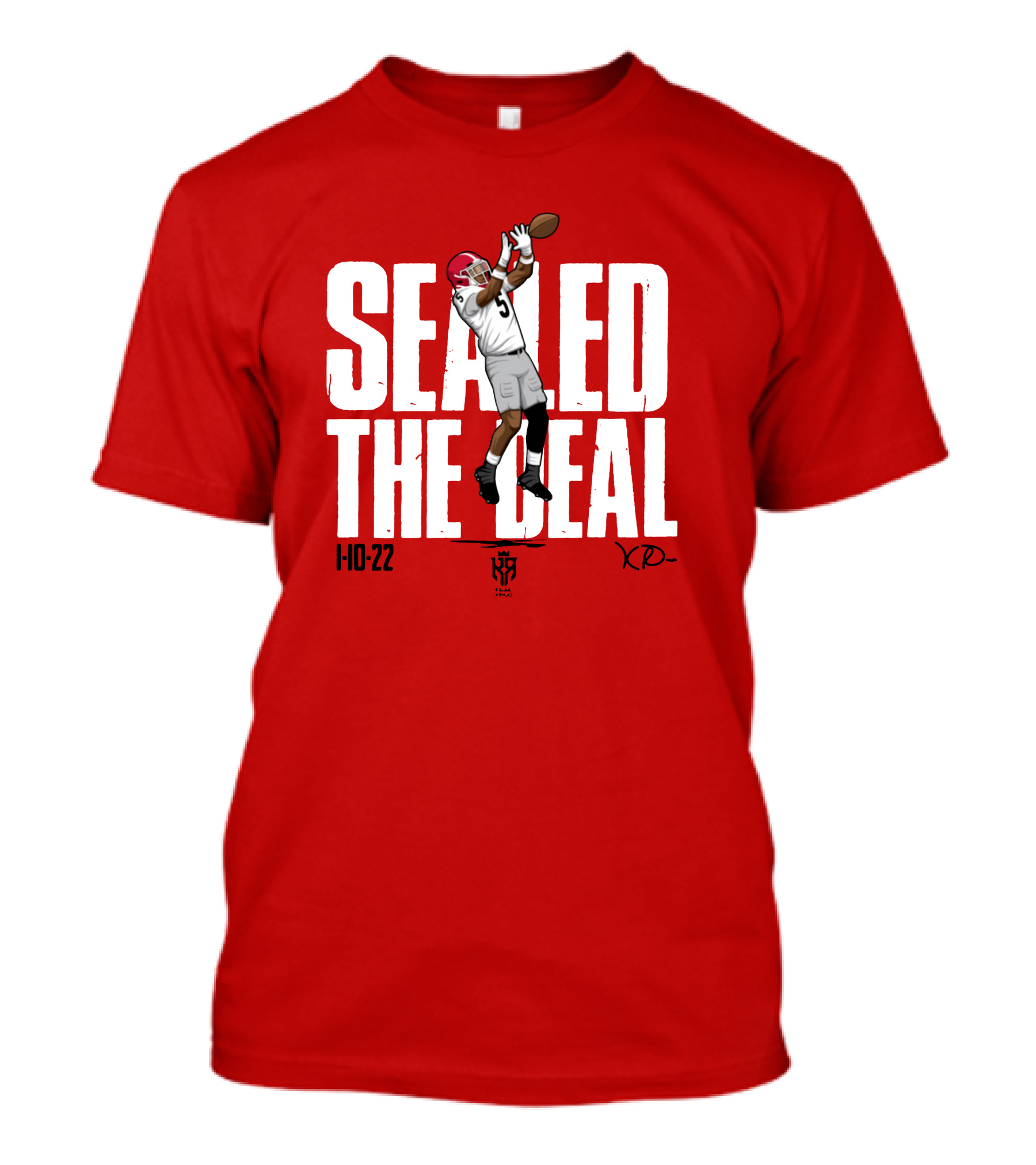 Kelee Ringo Sealed The Deal 1-10-22 Football Catch T-Shirt