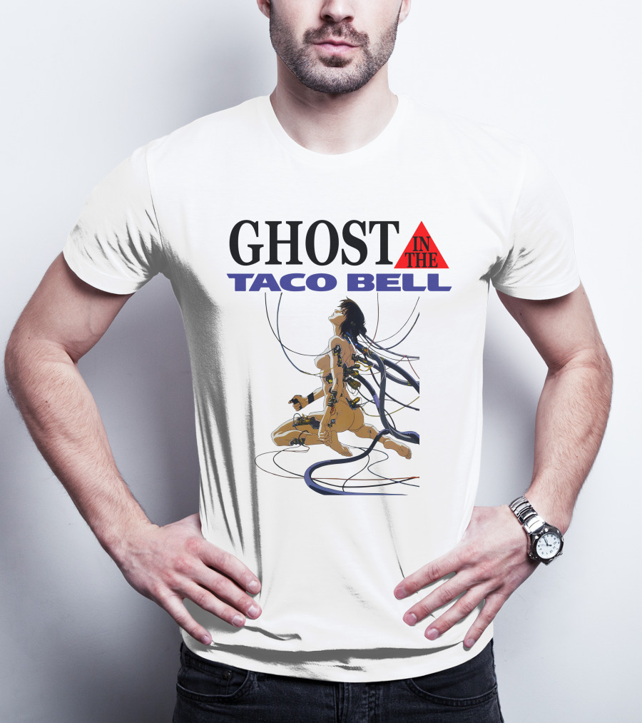 Ghost In The Taco Bell Cyber Aesthetic Fusion T-Shirt