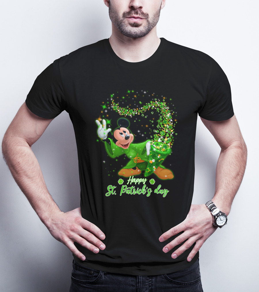 Happy St. Patrick's Day Mickey Mouse T-Shirt