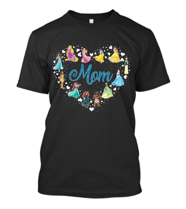 Mom Princess Heart T-Shirt