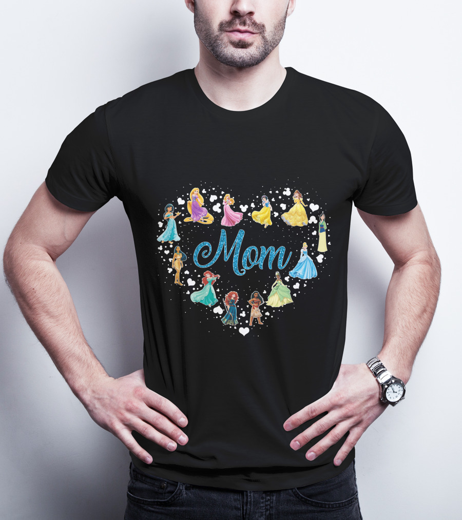 Mom Princess Heart T-Shirt