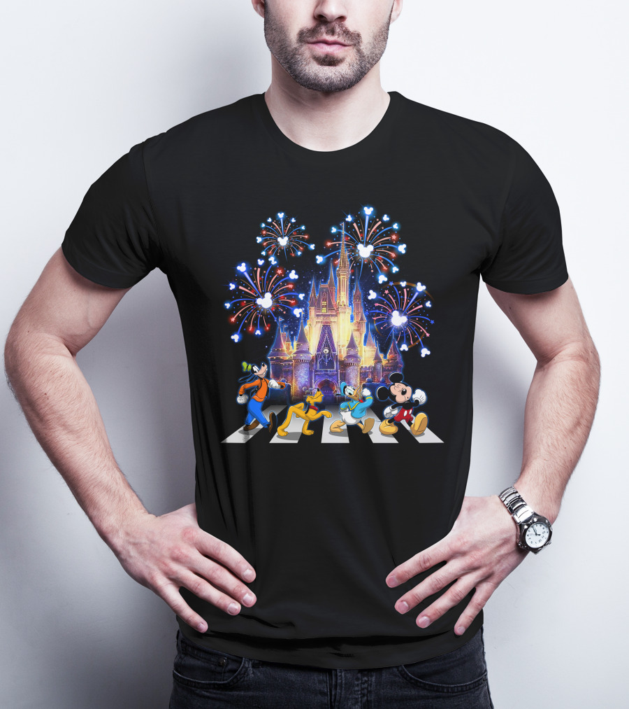 Iconic Friends Fireworks Castle Stroll T-Shirt