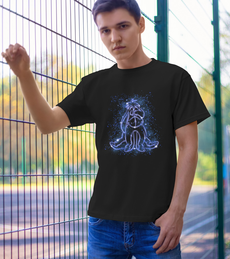 Eeyore Light Constellation Glow Effects T-Shirt