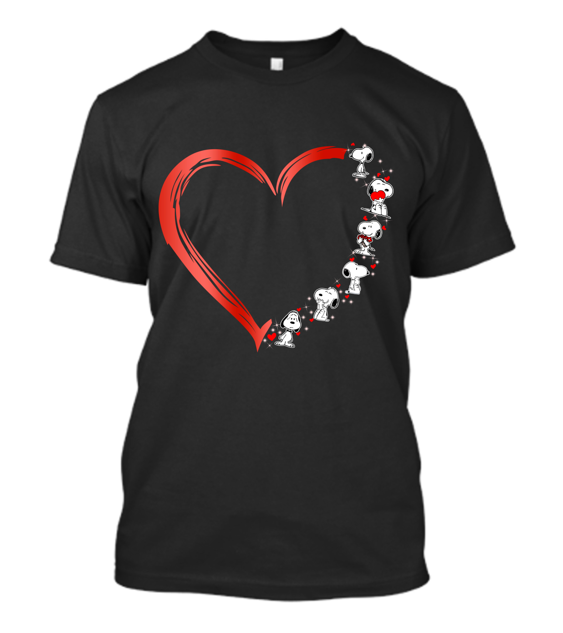 Snoopy Love Heart T-Shirt