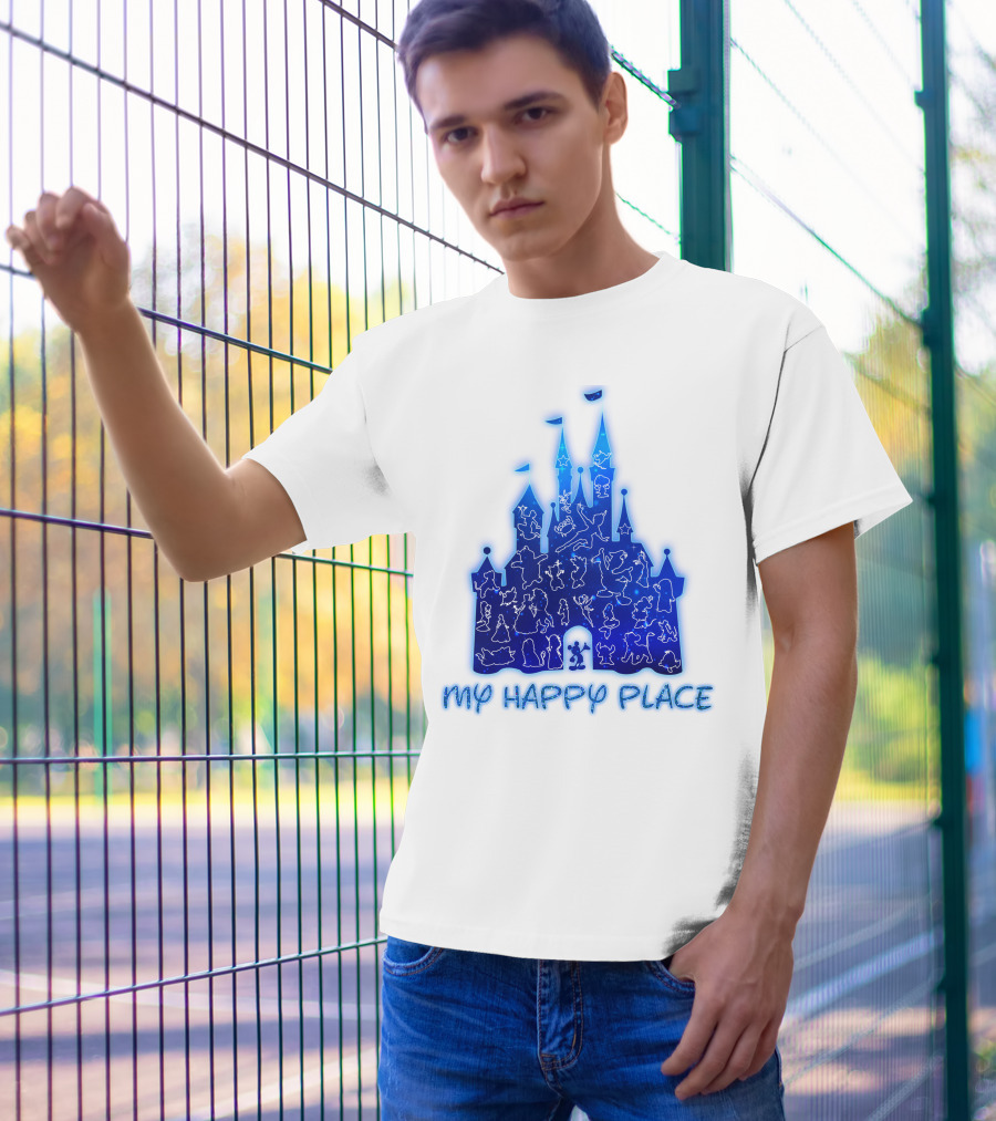 My Happy Place Disney Castle T-Shirt