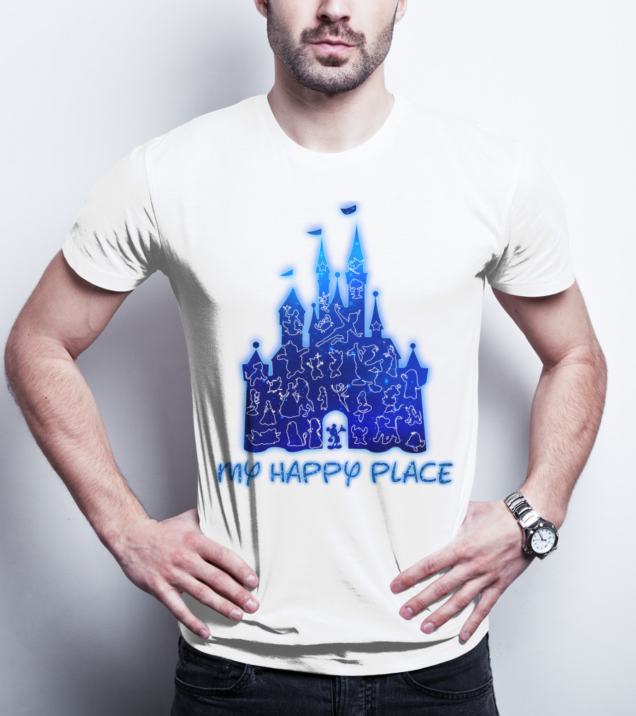 My Happy Place Disney Castle T-Shirt