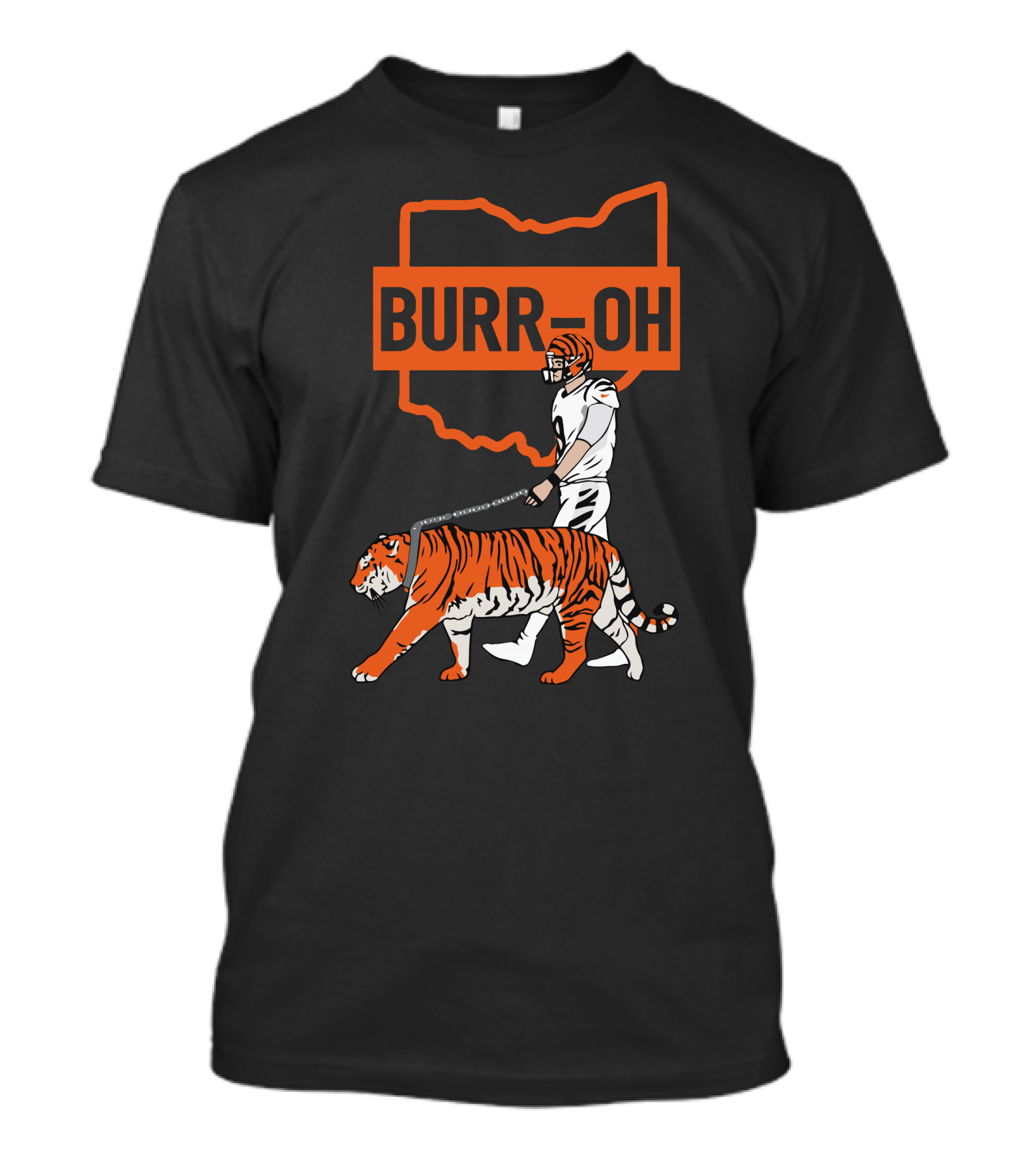 BURR-OH Cincinnati Bengals Tiger Walk T-Shirt