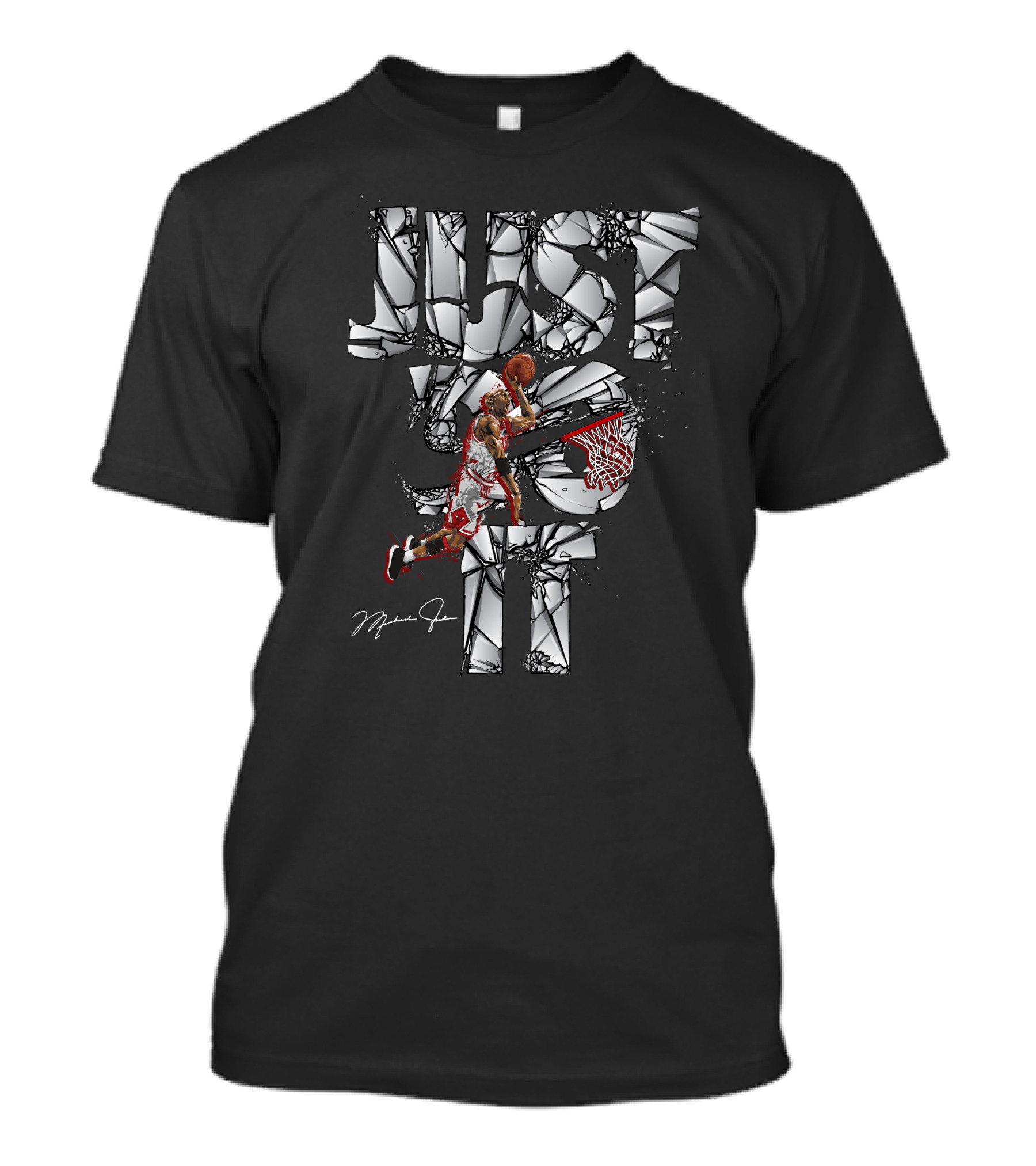 Michael Jordan Basketball Just Do It T-Shirt